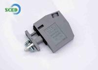 China Housing PA66 UL 94V 0 Through Panel Terminal Blocks with 10.00mm Terminal Width and Nickel Plating Providing Panel Wiring Solutions for sale