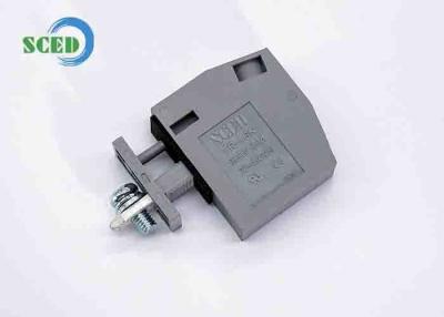 China Housing PA66 UL 94V 0 Through Panel Terminal Blocks with 10.00mm Terminal Width and Nickel Plating Providing Panel Wiring Solutions for sale