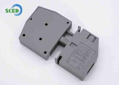 China Stripping Length 24mm Panel Connection Blocks with Number of Poles 2 To 24 Poles Providing and Connections in Electrical Control Panels for sale