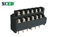 China 15A Double Level Barrier Terminal Block 7.62mm Pitch Power Terminal Block 300V for sale