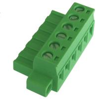 China 5.08mm Pitch Female Plug-in Terminal Block 300V 18A 2 to 22 Positions for sale