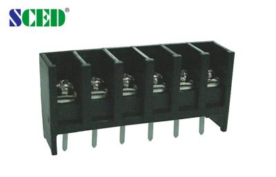 China Pitch 10.00mm 300V 30A 2-18P Barrier Terminal Block Power Terminal Block for sale