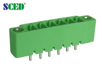 China Pluggable Terminal Block Header Male Sockets 3.50mm Pitch 300V 8A 2P-20P for sale