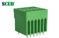 China Pluggable Terminal Block Header Male Sockets 3.50mm Pitch 300V 8A 2x2P to 24x2P for sale