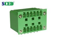 China Pluggable Terminal Block Header Male Sockets 300V 8A 2x2P to 20x2P Pitch 3.50mm PCB Connector for sale