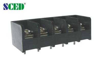 China Pitch 9.525mm Barrier Terminal Block 300V 20A 2-24P Power Terminal Block for sale