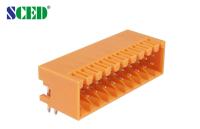 China Pluggable Terminal Block Header Male Sockets 3.50mm Pitch 150V 8A 2x2P to 22x2P for sale