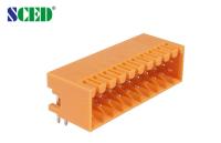 China Pluggable Terminal Block Header Male Sockets 3.50mm Pitch 150V 8A 2x2P to 24x2P for sale
