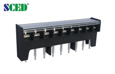 China Barrier Terminal Block 11.50mm Pitch 600V 30A 9 Position Power Terminal Block for sale