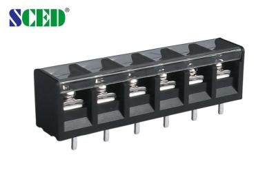 China Barrier Terminal Block 11.00mm Pitch 600V 30A 2-18P Power Terminal Block for sale