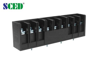 China Barrier Terminal Block 9.50mm Pitch 600V 30A 9 Position Power Terminal Block for sale