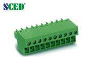 China Pitch 3.81mm  Plug  Female Sockets  Plug - in Terminal Block  300V 8A  2P - 22P for sale