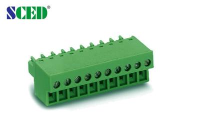 China Pitch 3.81mm  Plug  Female Sockets  Plug - in Terminal Block  300V 8A  2P - 22P for sale