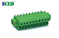 China 3.81mm Pitch 300V 8A Plug-in Terminal Block Plug Female Sockets 2P to 20P for sale