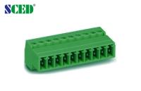 China Plug - in Terminal Block  Plug  Male Sockets  Pitch 3.81mm  300V 8A  2P - 22P for sale
