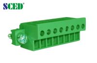 China Plug-in Terminal Block 3.81mm Pitch 300V 8A 2P-22P Female Socket PCB Connector for sale