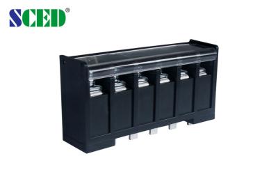 China Barrier Terminal Block 14.50mm Pitch 600V 40A 4-14P Power Terminal Block for sale