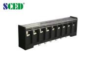 China 17.00mm Pitch 600V 57A 9P Barrier Terminal Block Power Terminal Block for sale