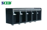China Pitch 20.00mm 600V 75A 2-14P Barrier Terminal Block Power Terminal Block for sale
