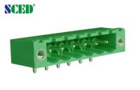 China Header  Plug - in Terminal Block   Male Sockets   Pitch 5.08mm  300V 18A   2 - 22P for sale
