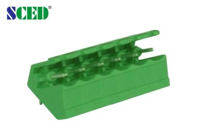 China Plug-in Terminal Block Header Male Socket 5.08mm Pitch 300V 18A 2-18P for sale