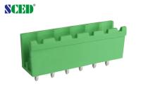 China Pitch 7.62mm 300V 18A  Pluggable Terminal Block 2-16 Pin Header Male Sockets for sale