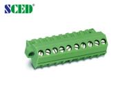 China Female Plug-in Terminal Block 5.08mm Pitch 300V 18A 2P to 20P Pluggable Connector for sale