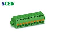 China Pluggable Terminal Block Female 5.08mm Pitch 300V 18A 2P to 20P PCB Connector for sale