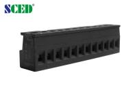 China Plug-in Terminal Block 5.08mm Pitch 300V 18A 2 to 24 Positions Female Plug for sale
