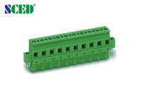 China Female Plug-in Terminal Block 7.62mm Pitch 300V 18A 2 to 14 Positions for sale