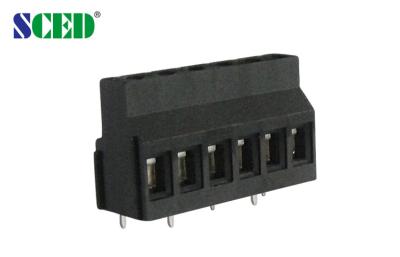 China Pitch 5.08mm 300V 10A 2P-24P PCB Screw Terminal Block Euro Type Raising Series for sale