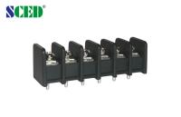 China 8.255mm Pitch Barrier Terminal Block 2-32 Poles 300V 20A M3 Screw PCB Mount for sale