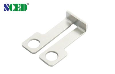 China Nickel Plated DIN Rail Terminal Block Accessories - Brass & Copper Construction for PCB Mounting for sale
