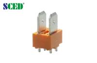 China Brass DIN Rail Mount Terminal Blocks - Copper Components with Tin/Nickel/Zinc Plating for PCB & Telephone Connections for sale