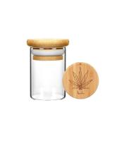 China High Temperature Resistance Glass Jar High Borosilicate Glass Jar Packaging for sale