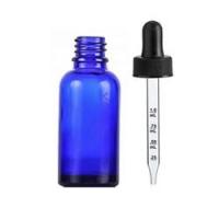 China Tamper Evident Cap Glass Dropper Bottle for THC Oil Amber Blue Black Child Resistant Glass Bottle with Dropper for sale