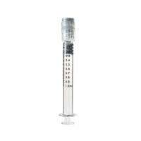 China China Factory 1ml Luer Lock Glass Syringes with Blunt Needle for sale