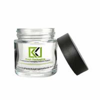 China D60*H52mm Glass Weed Jar For Storage And Preservation for sale