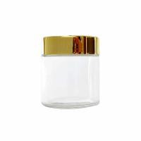 China D60*H52mm Glass Weed Jar For Storage And Preservation for sale