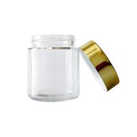 China Premium Glass Weed Jar with Straight Sided Design-CR Certified Childproof Jar 1oz 2oz 3oz 4oz 5oz for sale