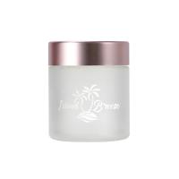 China Straight Sided Glass Weed Jar Baide Certificate Clear Color for sale