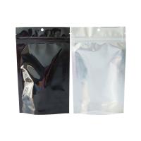 China Clear Black Weed Mylar Bag 1/2 oz Dispensary Weed Packaging Pouch​ for sale