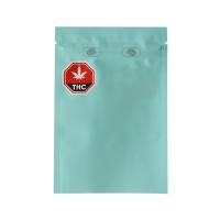 China Custom Printed 4 x 6'' Inch Weed Bag 1/4 Ounce Stand Up Pouch for sale