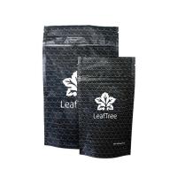 China China Manufacturer Black Opaque Child Proof Resistant Pouches Smell Proof Plastic Mylar Weed Packaging Bags for sale
