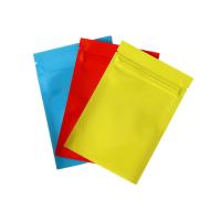 China Child Resistant Mylar Weed Packaging Soft Touch Matte Surface for sale
