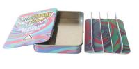 China Rectangular Child Resistant Tin Box The Most Secure Candy Storage Solution for sale