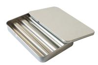 China Rectangular Child Resistant Tin Box The Most Secure Candy Storage Solution for sale
