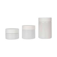 China Child Resistant Screw Cap Plastic Weed Jar for sale