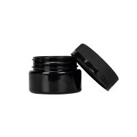 China Child Resistant Screw Cap Plastic Weed Jar for sale