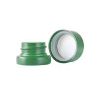 China 3g 5g 9g  Packaging CRC Concentrate Glass Jar Round and Square 5ml Jar 9ml Dab Jar Child Resistant for sale